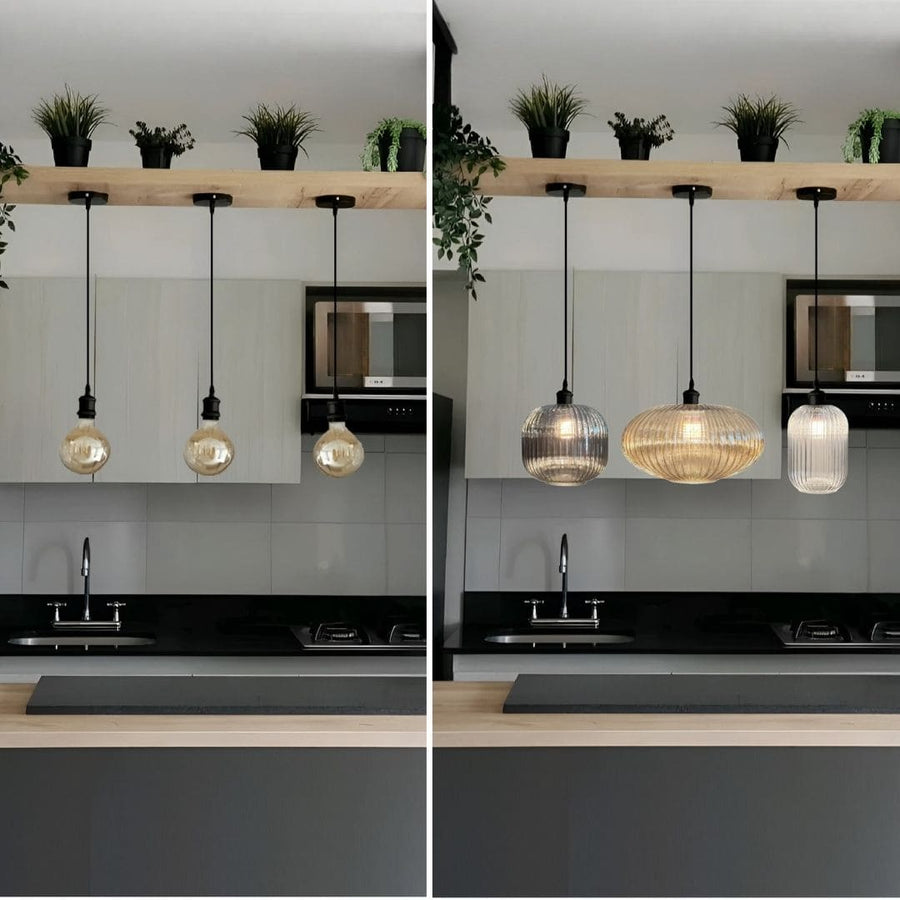 Abat jour verre | Collection complète d'abat-jours en verre vintage ...