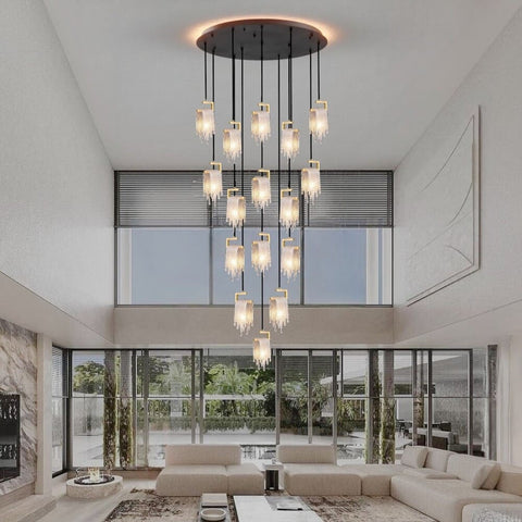 Suspension STALIA | Spéciale hauteur sous plafond | Création Sur-mesure ...